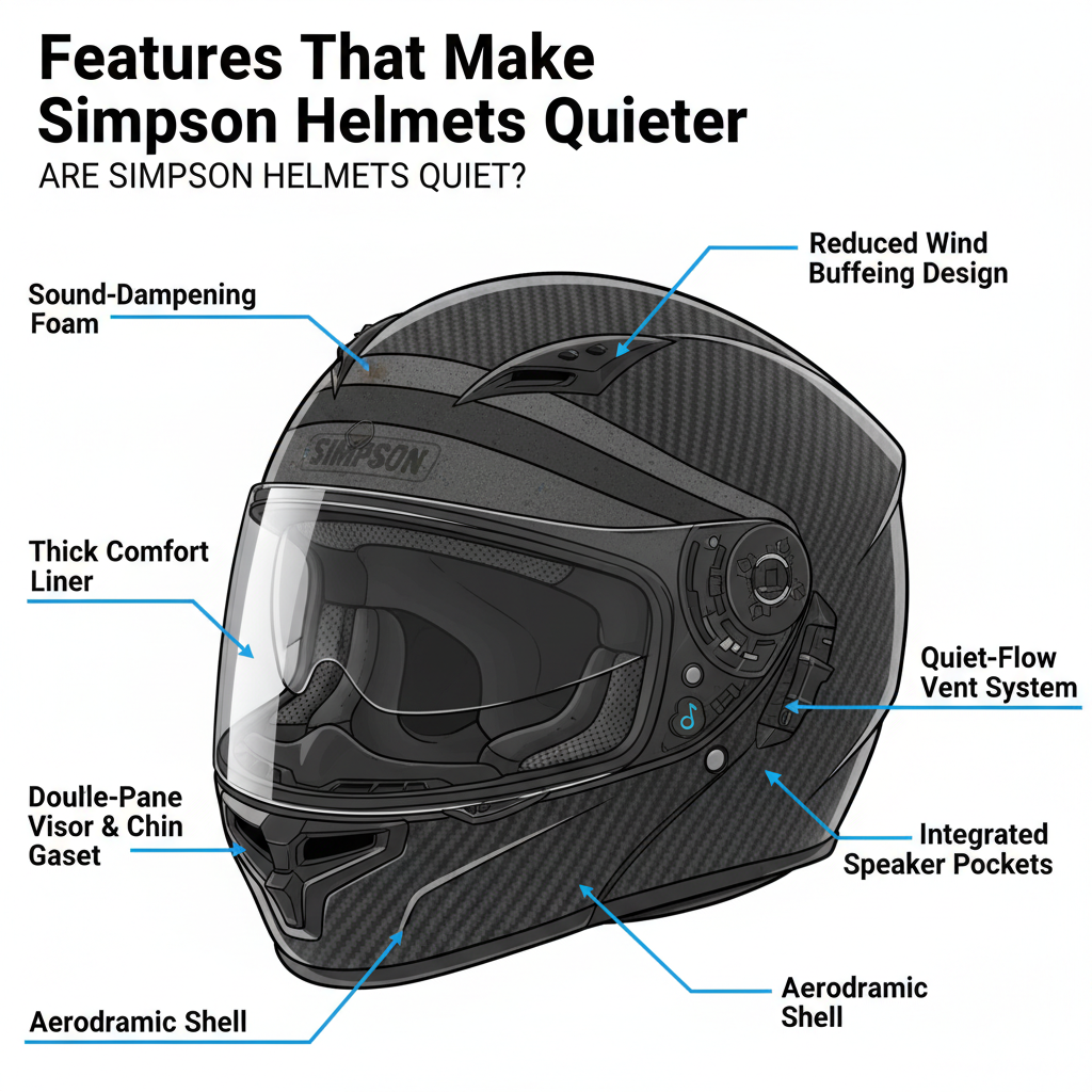 The Ultimate Secret to Quiet Simpson Helmets Revealed - HelmetDash
