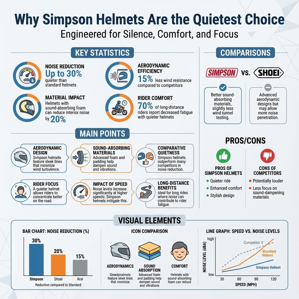 The Ultimate Secret to Quiet Simpson Helmets Revealed - HelmetDash